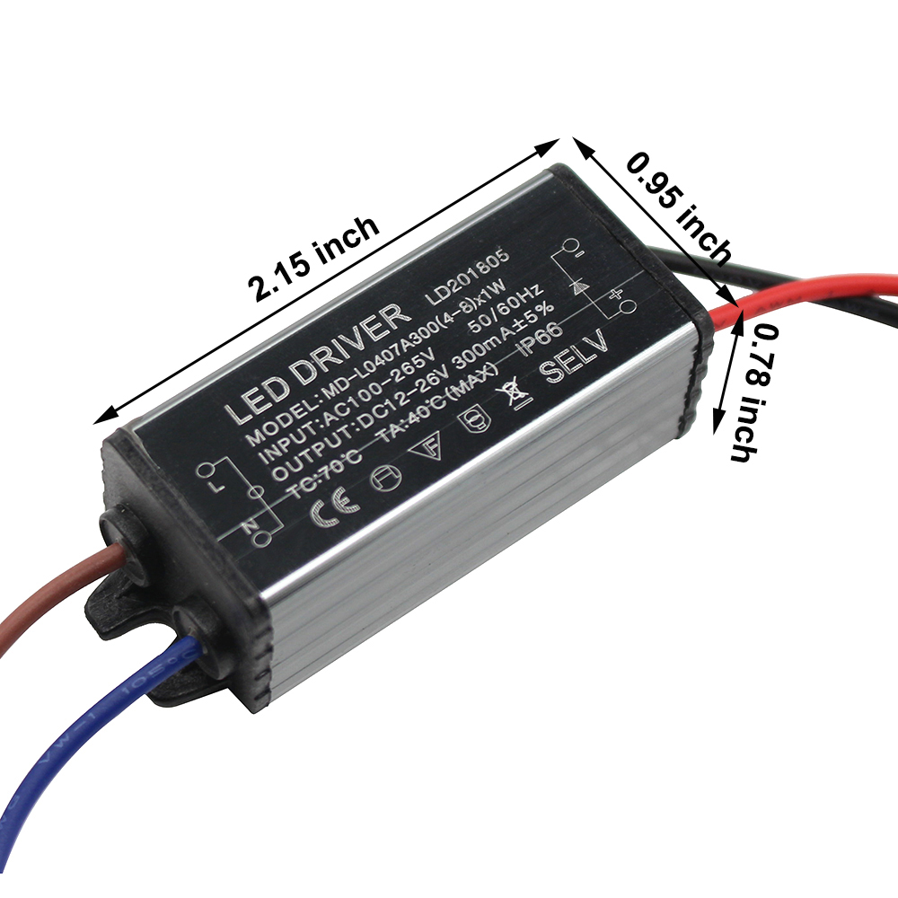 Aluminium IP66 4-8W Led Driver Ac 100-265V Voeding... – Grandado