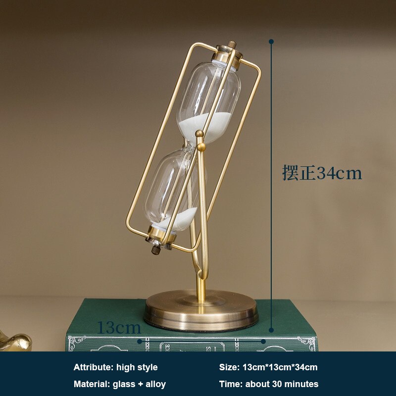 Hourglass timer decoration 30 minutes living room ... – Vicedeal