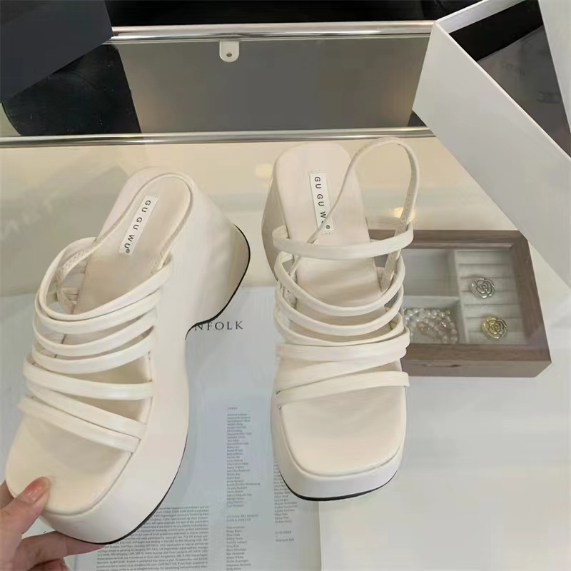Beach Water proof Roman Sandals Women's Chunky Hee... – Vicedeal