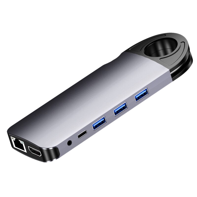 10 in 1 USB HUB for USB C to HDMI/VGA/RJ45 Thunder... – Grandado