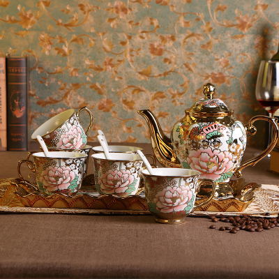 Low price Golden plated European Style cups GILDIN... – Grandado