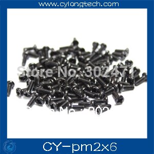 300pcs/ cctv Camera screws, Round head PM2 * 6mm – Vicedeal