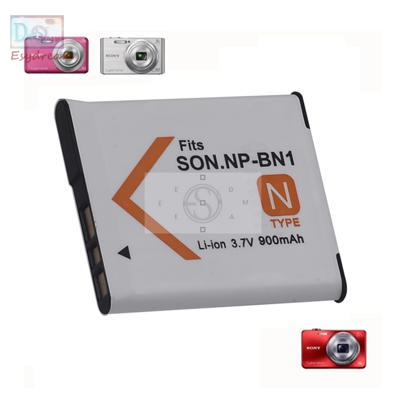 Batería de cámara NP-BN1 NPBN1 NP-BN BN1 de 900mAh... – Grandado
