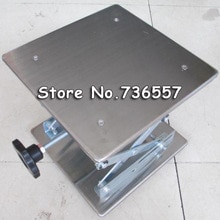 Stainless steel Small lifting platform Manual lift... – Grandado