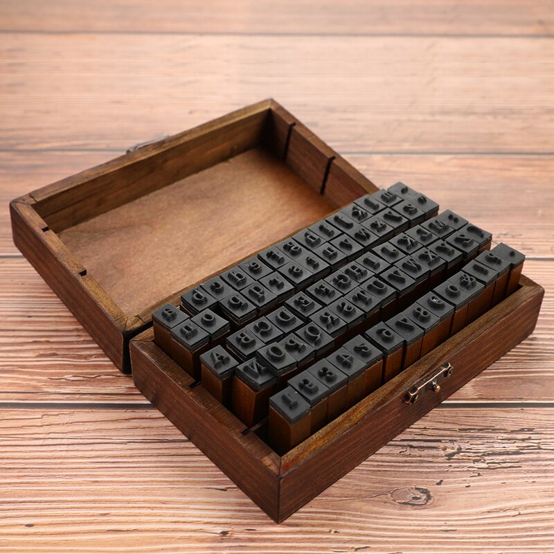 Multiple Vintage Trend Series Wooden Journal Stamp... – Grandado