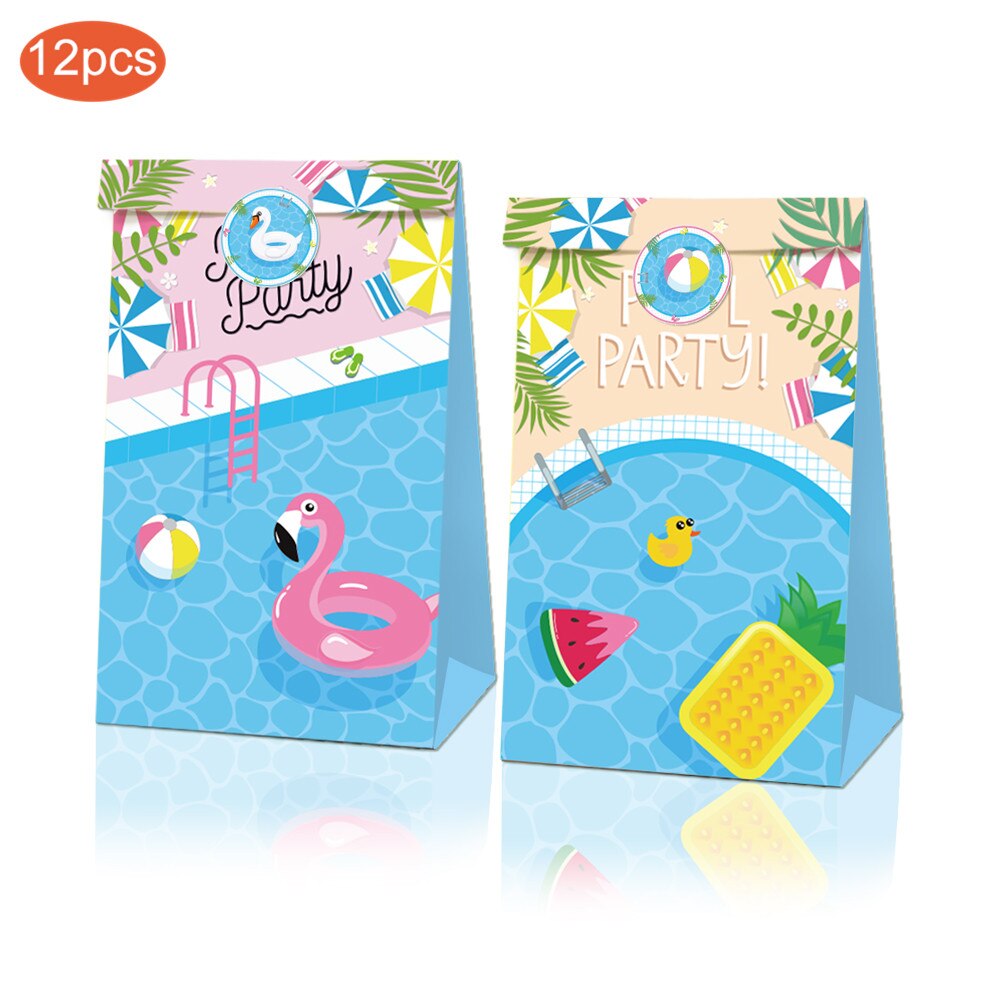 Swimming Pool Candy Bags Happy Birthday Party Deco... – Grandado