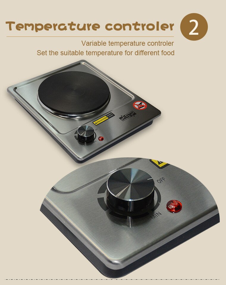 Electric Stove Induction Cooker 1500W High Power I... – Grandado