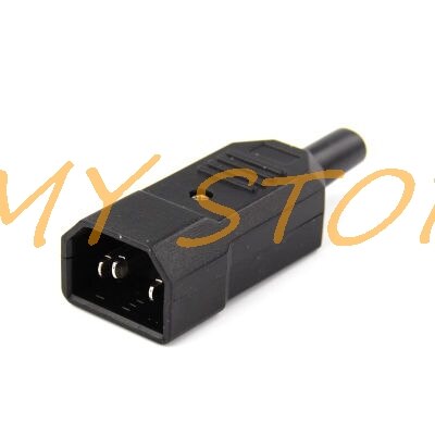 IEC 320 C14 Male Plug to C13 Female Socket PC Comp... – Grandado