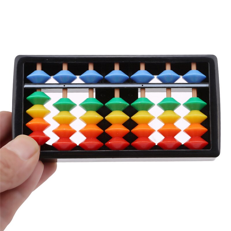 Plastic Abacus Rekenen Soroban 7 Cijfers Kids Wisk... – Vicedeal
