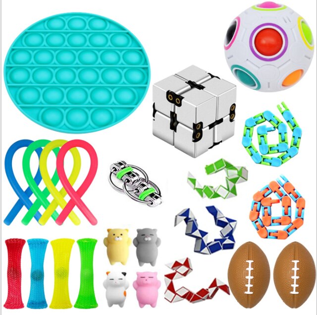 Fidget Toys Anti Stress Toy Set Stretchy Strings M... – Grandado