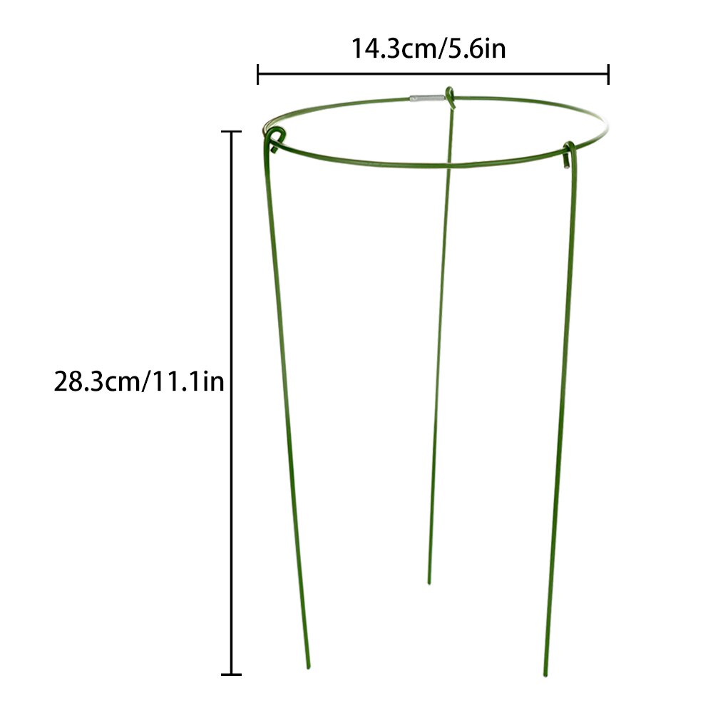 Plant Support Garden Stakes Plant Support Ring Lar... – Grandado