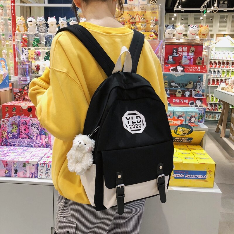 DCIMOR Waterproof Nylon Women Backpack Female Belt... – Grandado