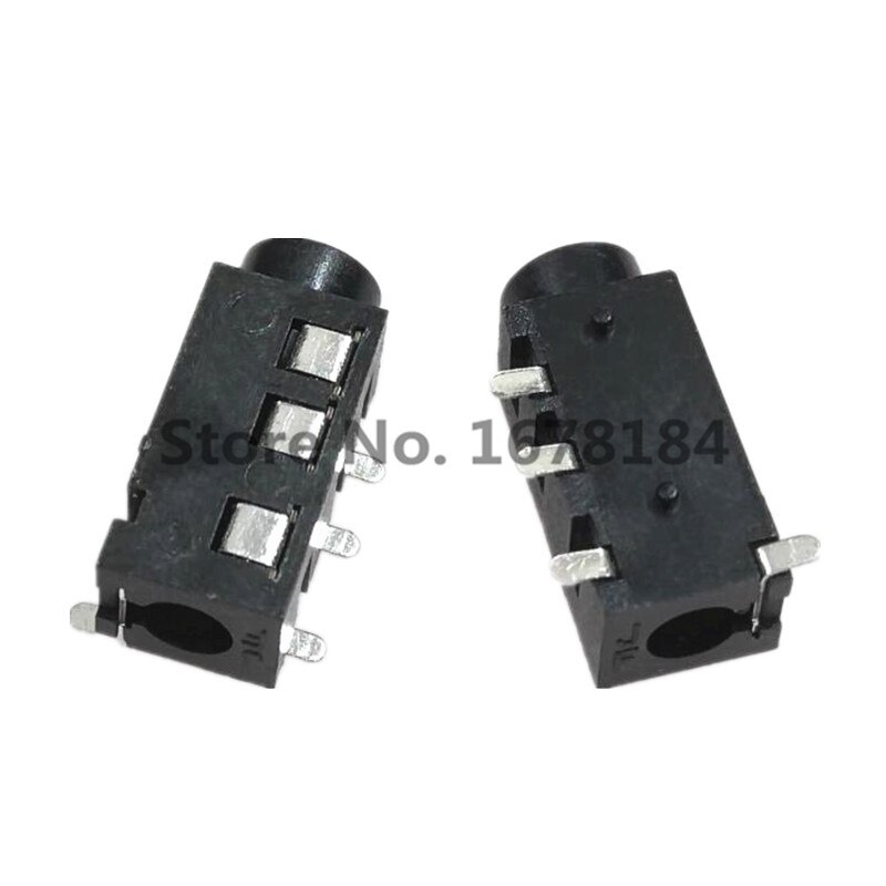 100Pcs 3.5Mm Headphone Jack Audio Jack PJ-320D 4 P... – Grandado