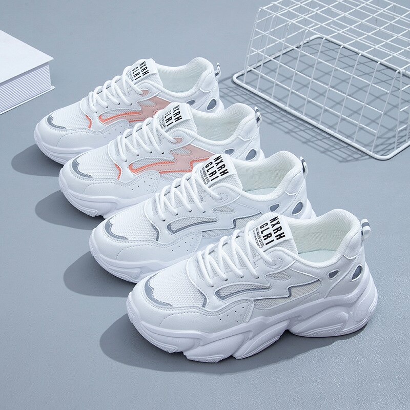 Women Running Shoes Platform Sneakers Non Slip Mes... – Vicedeal
