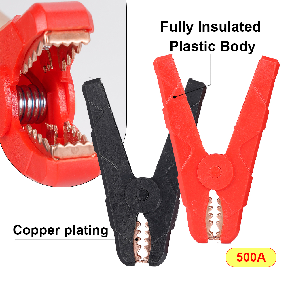 100A 200A 300A 500A Alligator Clip Crocodile Adapt... – Grandado
