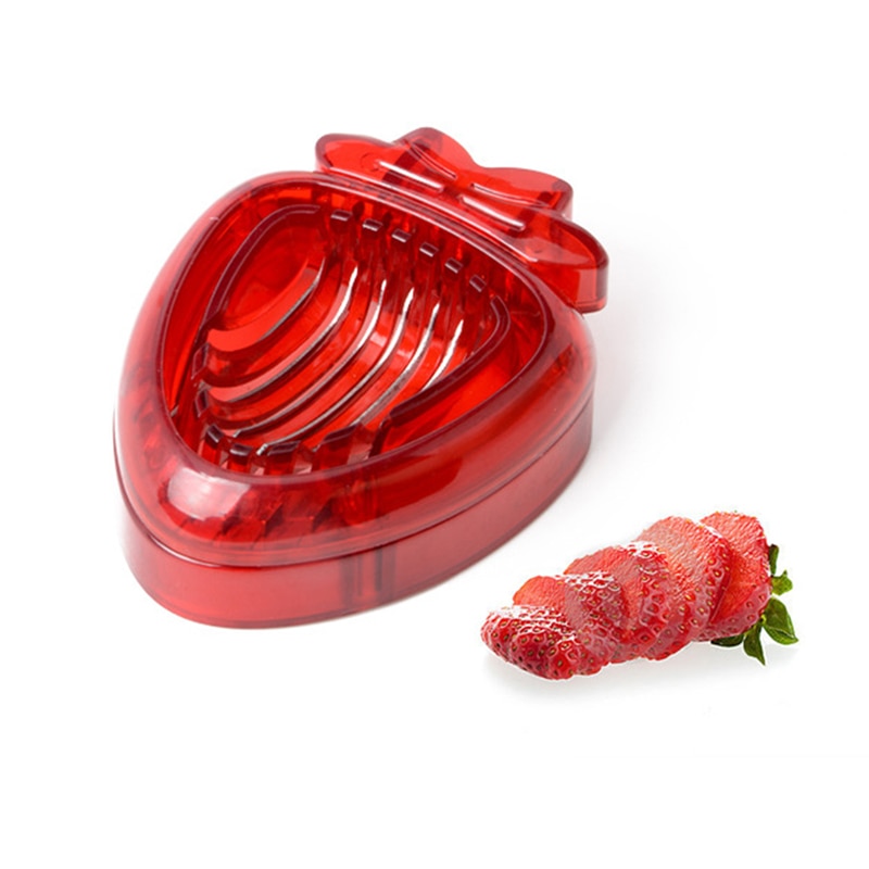 Strawberry Slicer Fruit Cutter Slice Kitchen Fruit... – Grandado