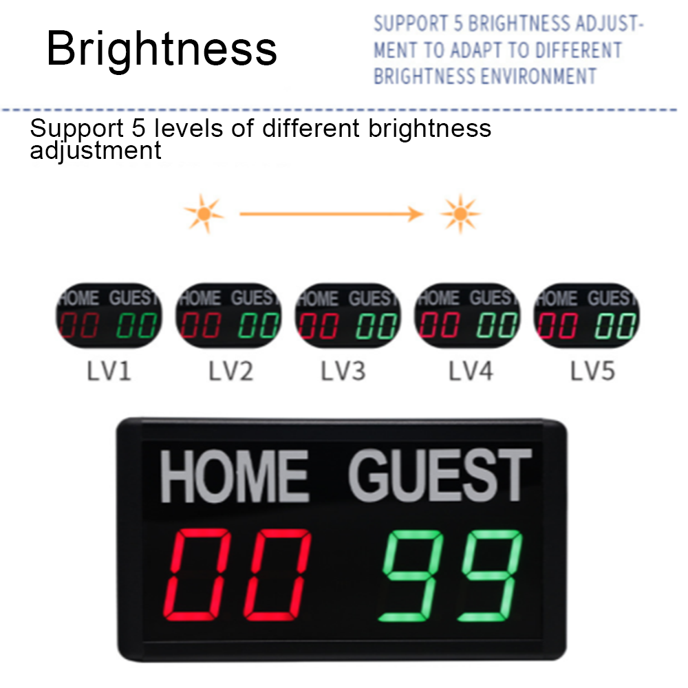 -Score Keeper, Electronic Scoreboard, Digital Scor... – Grandado