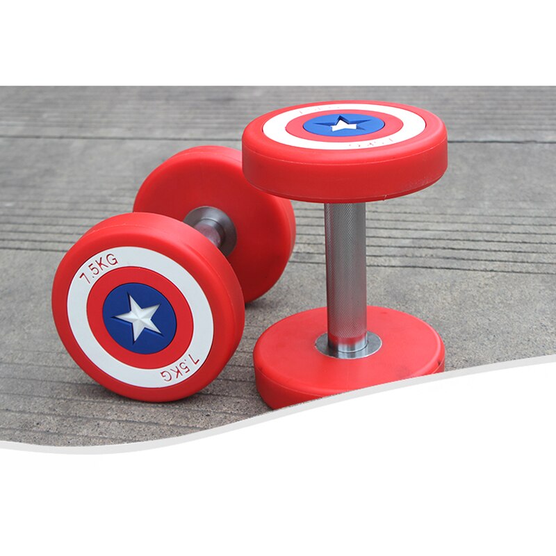 Dumbbell Commercial Personal Training PU Rubberize... – Grandado