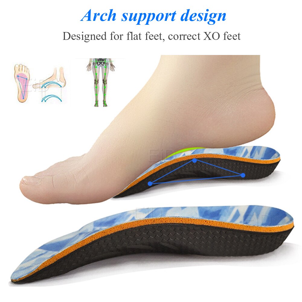3D U-shape Eva orthotic arch support insoles for f... – Grandado
