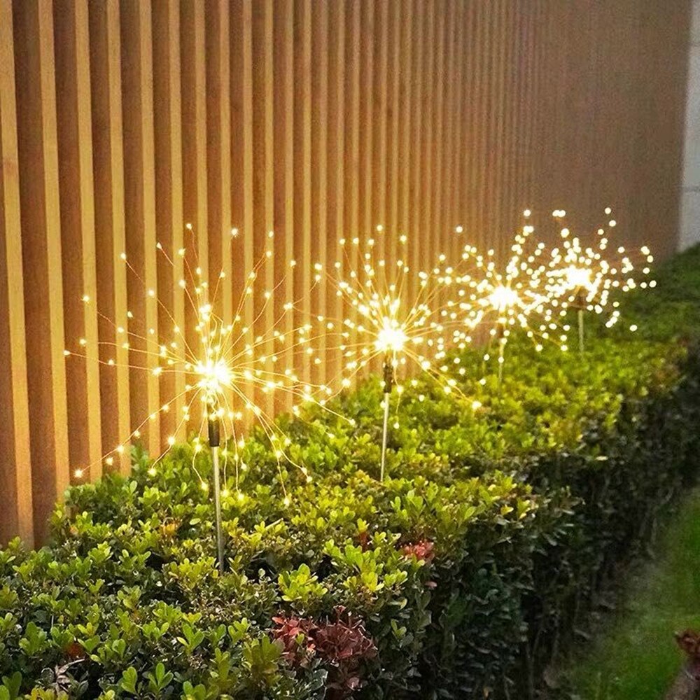 90/150 LED Outdoor Dandelion Solar Light Waterproo... – Grandado