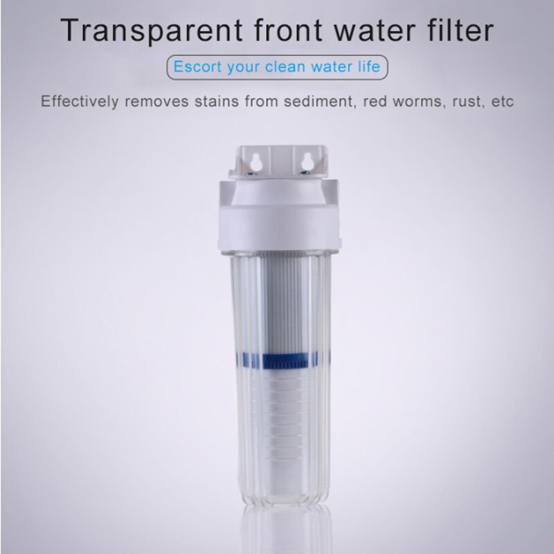 Pre-Filter PP Cotton Explosion-Proof Transparent Bottle Water Purifier ...