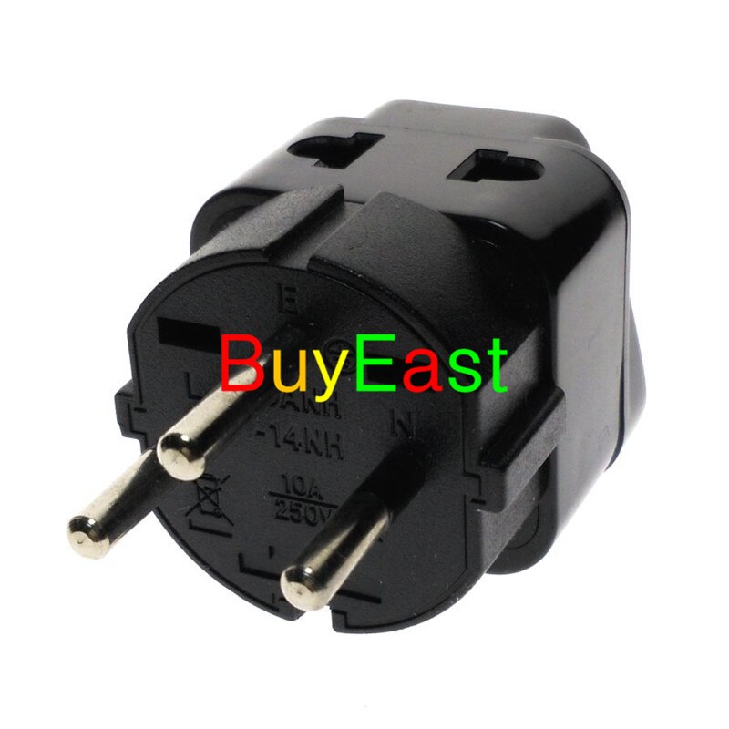 ISRAELI Travel Adapter 2 IN 1 Dual Outlet Power Pl... – Vicedeal