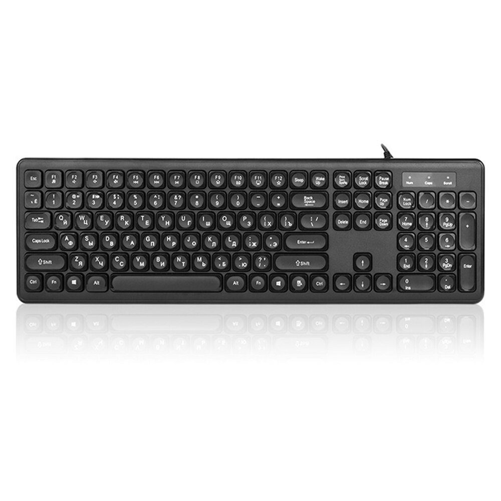 108keys USB Wired Gaming Keyboard Combo Russian Ke... – Vicedeal