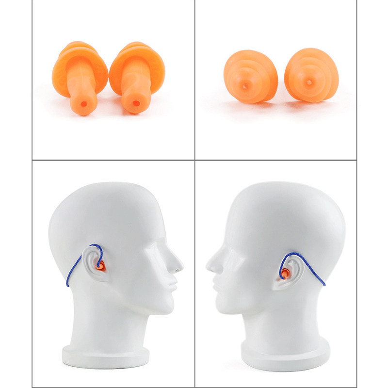 Silicone Spiral Earplugs Anti-noise Snoring Ear Pl... – Grandado