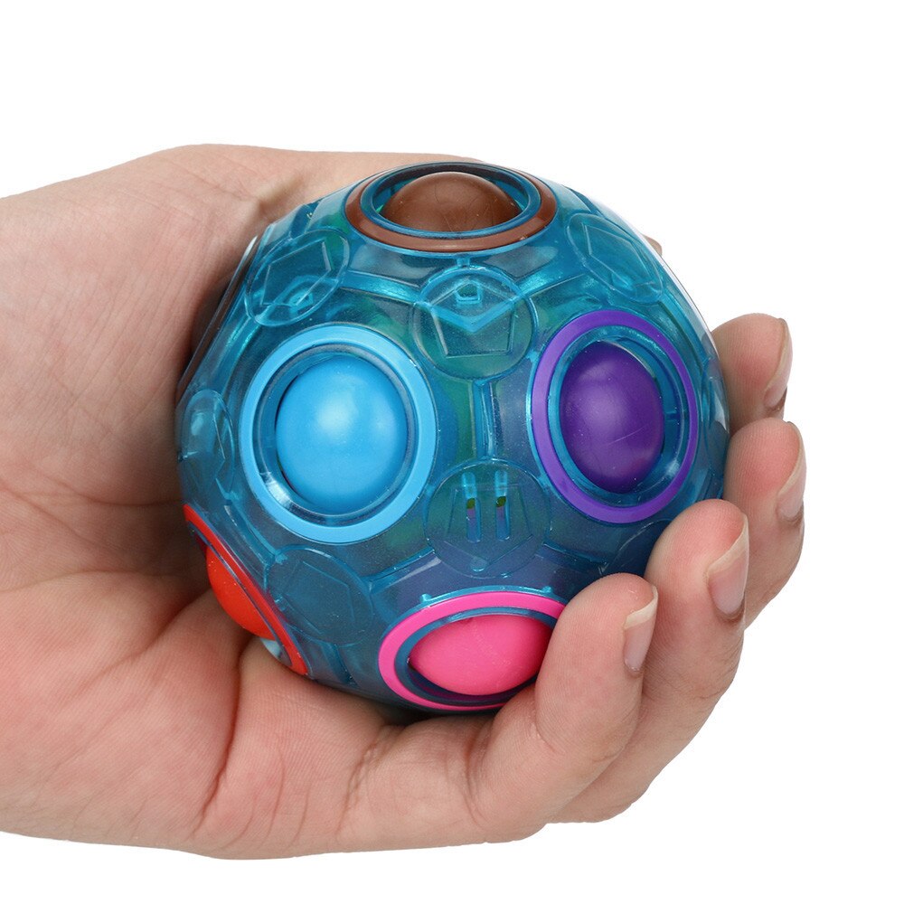 Funny Fidget Toys Colourful Ball Luminous Stress R... – Grandado