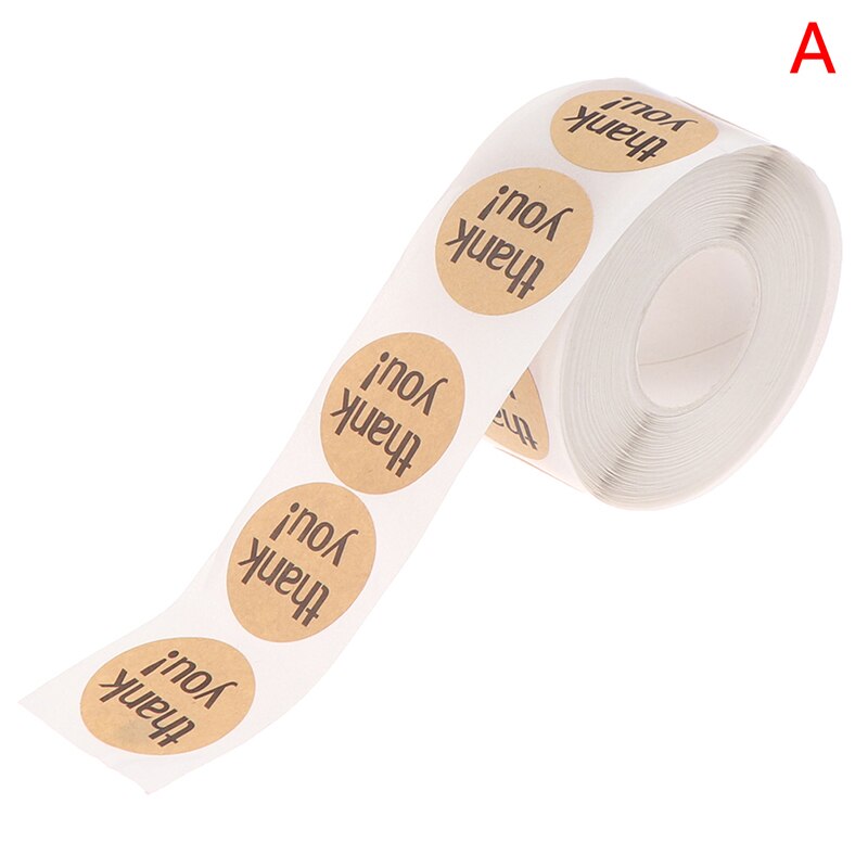 500Pcs/roll Thank You Sticker for seal label scrap... – Grandado