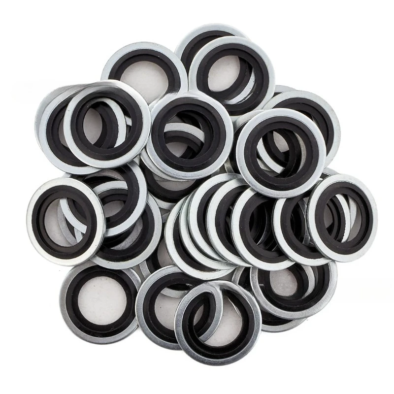 10/30/50/100 st aluminiumlegering gummitätningsrin... – Vicedeal