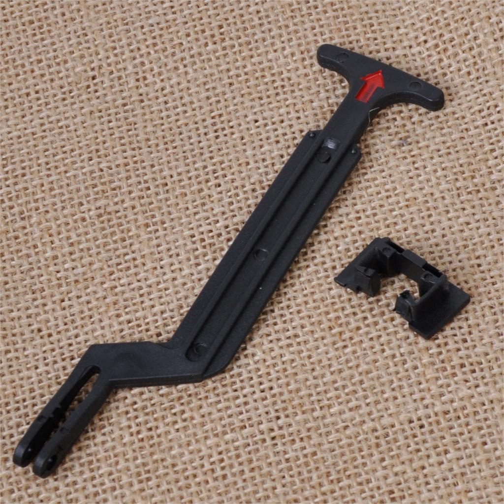 DWCX Black Bonnet Hood Release Rod Lock Latch Hand... – Grandado