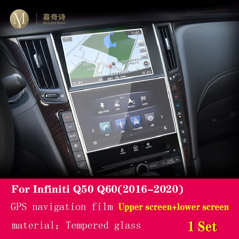 Voor Infiniti Q50 Q60 Auto Gps Navigatie Film Lcd-... – Grandado