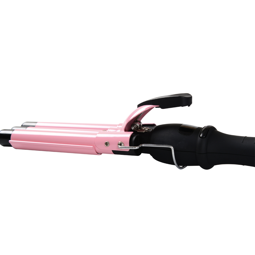 19mm LCD Digital Perm Ceramic Triple Barrels Deep ... – Vicedeal