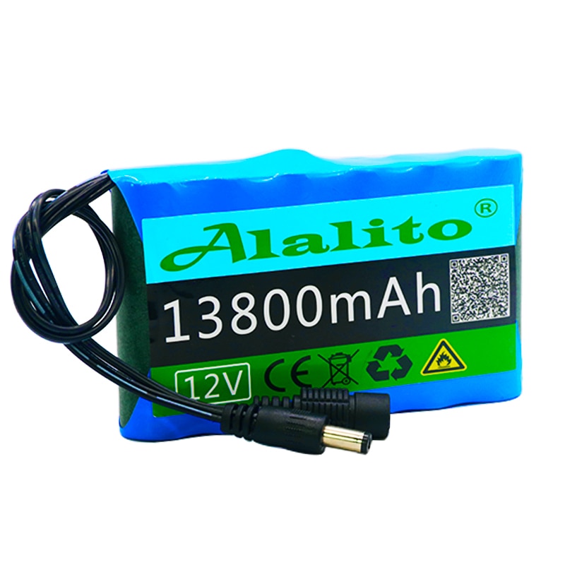 AlalitoThe 12V battery pack 13.8Ah 18650 Rechargea... – Grandado