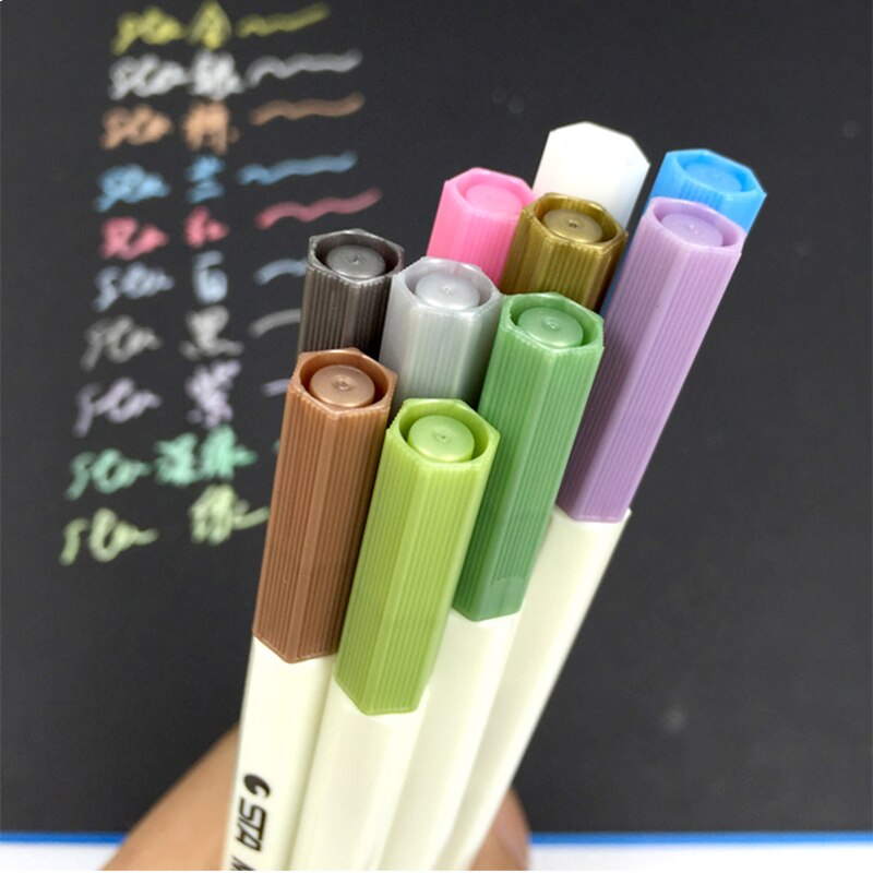 10pcs/lot office stationery scribble pen glass pen... – Grandado
