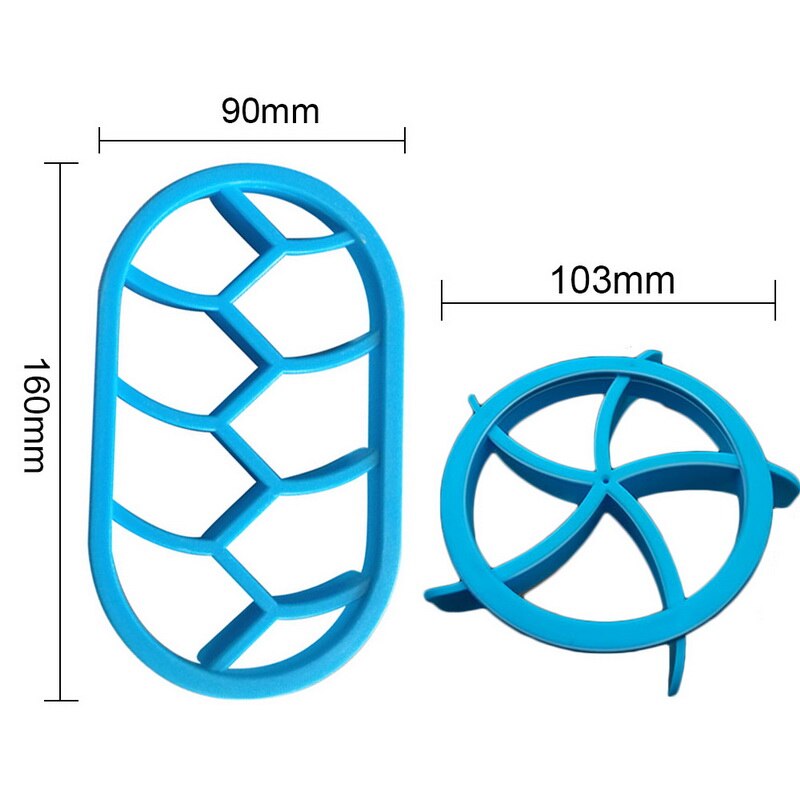 2 Pcs Brood Mallen Fan Vorm Plastic Deeg Gebak Cut... – Grandado