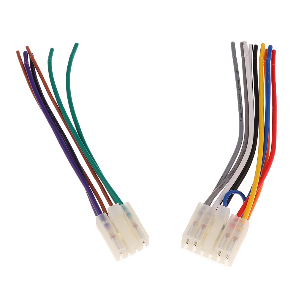 1 Set 10 Pin+ 6 Pin Car Stereo Radio Player ISO Wi... – Grandado