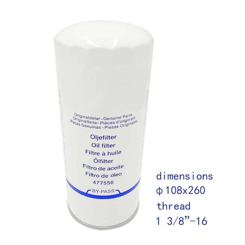 Oil Filter 477556 21707132 For Volvo Construction ... – Vicedeal