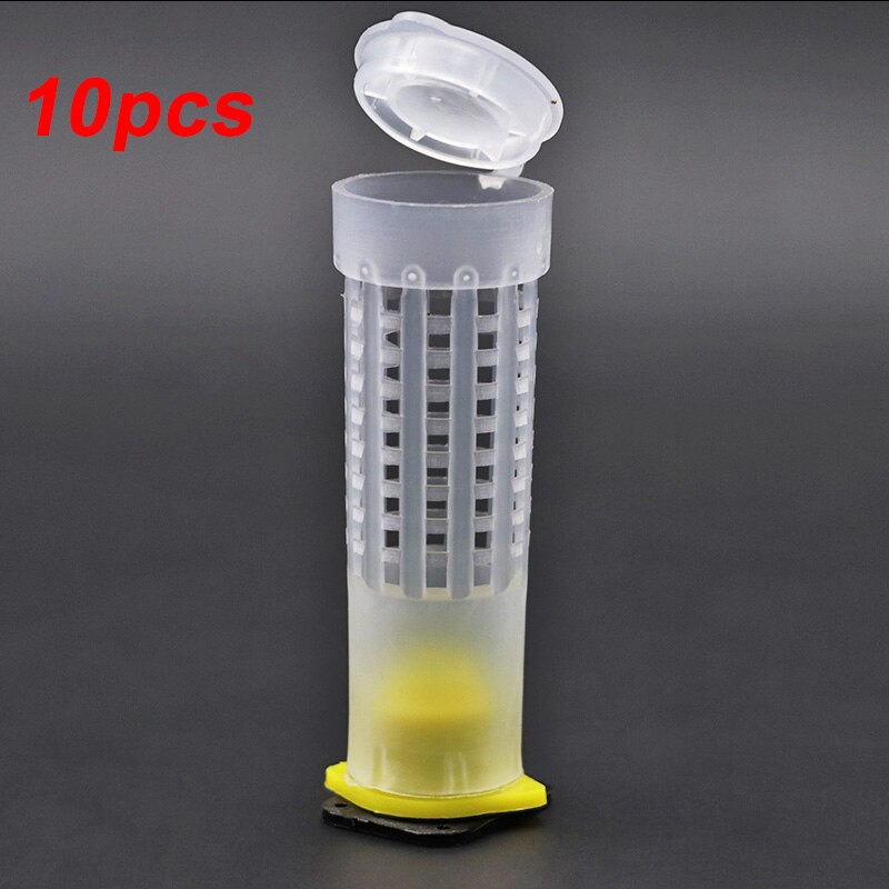 20Pcs Queen Bee Protective Cages Queen Rearing Cup... – Vicedeal