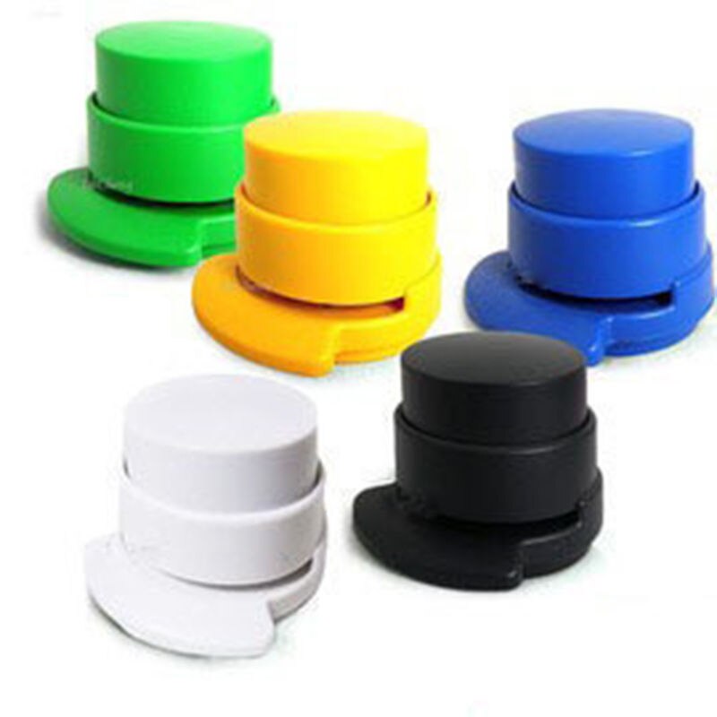 1Pc Office Staple Free Stapleless Stapler Mini Cut... – Vicedeal