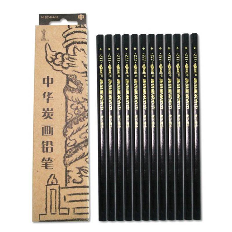 Chinese Charcoal Pencil Soft Carbon Sketch Pen Bla... – Vicedeal