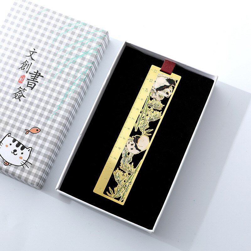 EZONE Metal Brass Bookmark Retro Chinese Style Hol... – Vicedeal