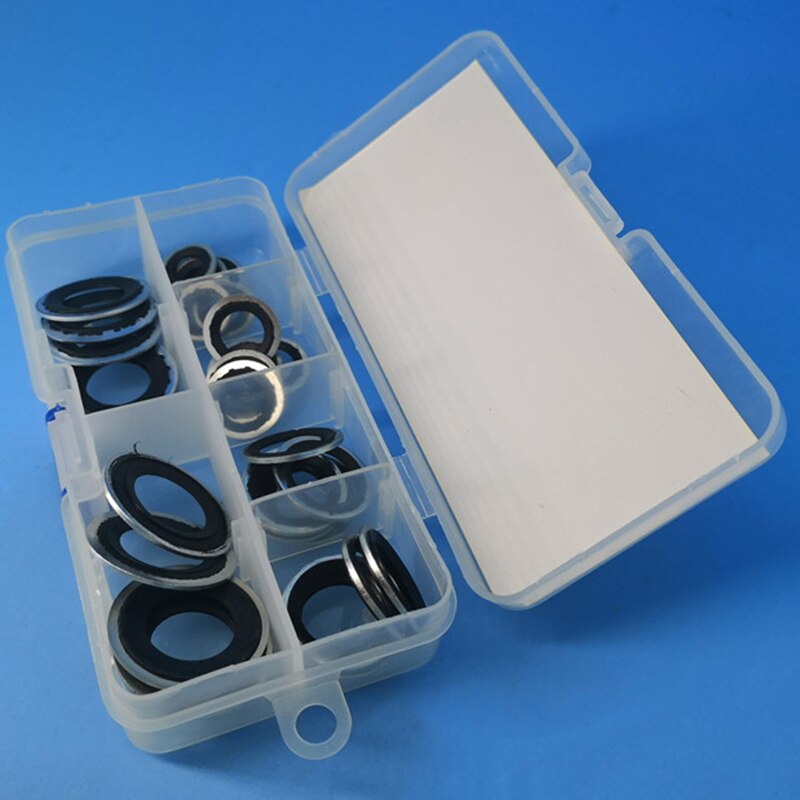 Air Conditioner Pump Washer 30Pcs A/C Compressor Sealing Gasket Washer ...