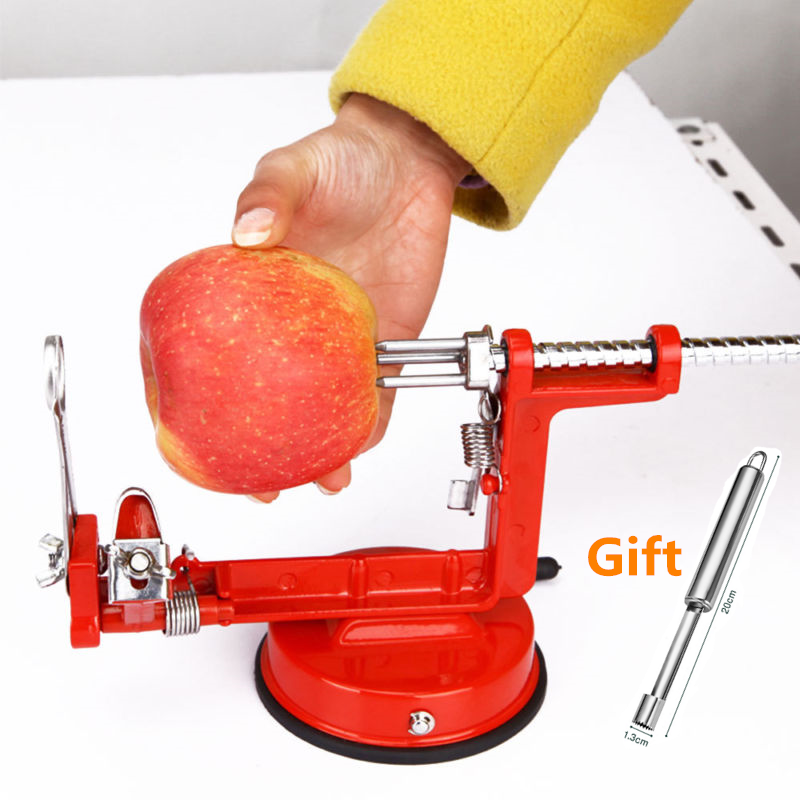 3 In 1 Apple Peeler Twisted Stainless Steel Fruit ... – Grandado
