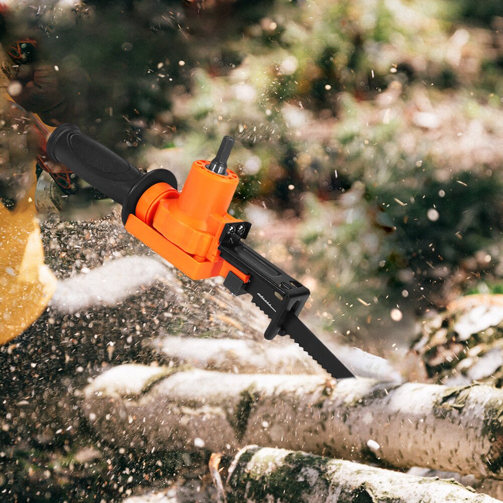 Electric Drill Modified Reciprocating Saw Attachme... – Grandado