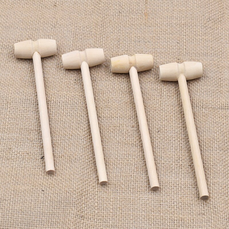 10pcs Mini Wooden Hammer Seafood Cake Wooden Malle... – Vicedeal