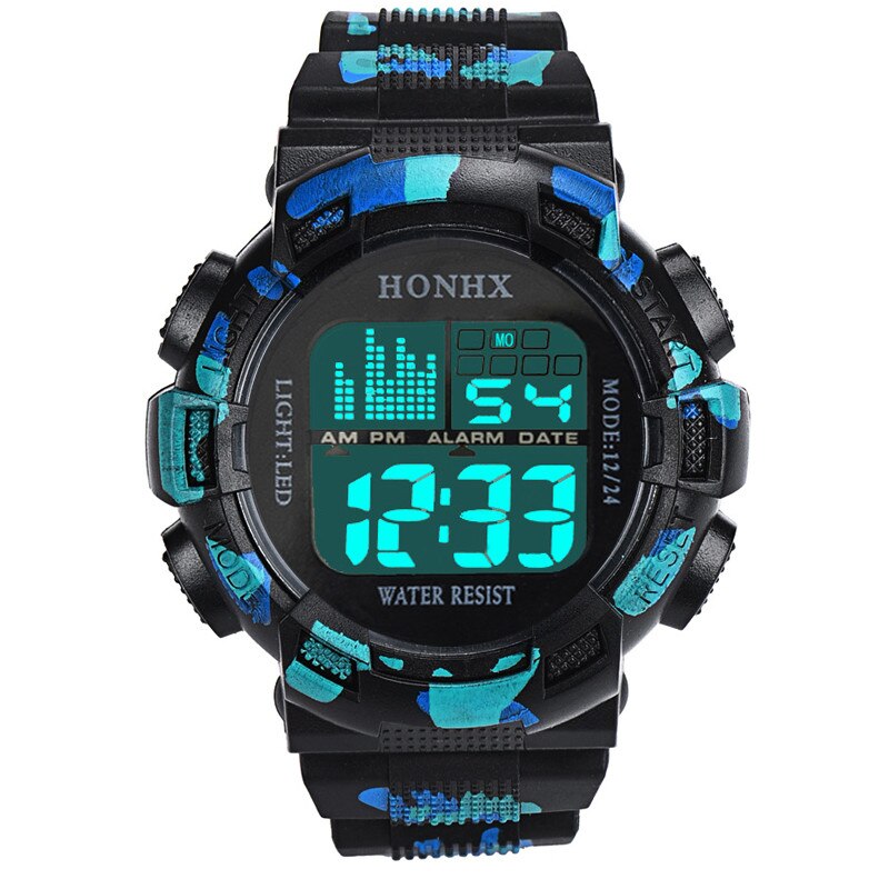 Multifunctional digital watch men outdoor running ... – Grandado