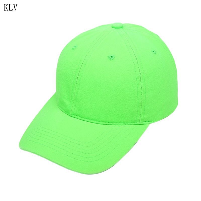 Unisex Fluorescent Neon Safety Baseball Cap Bright... – Grandado