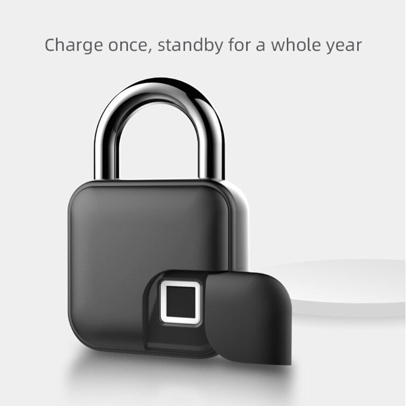 Tuya Smart Bluetooth Fingerprint Padlock Keyless U... – Grandado